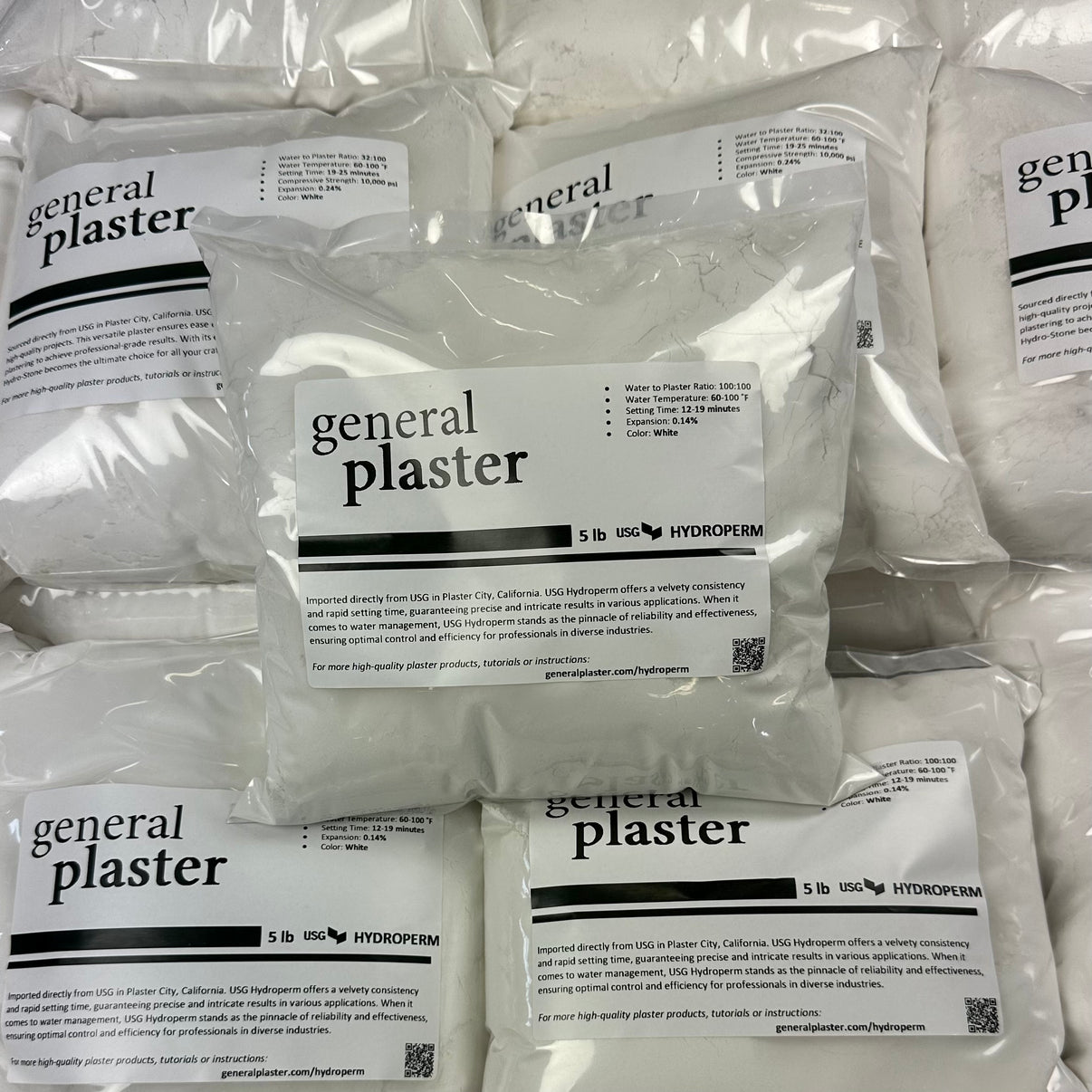 USG Hydroperm: Premium Gypsum Cement for Industry | General Plaster