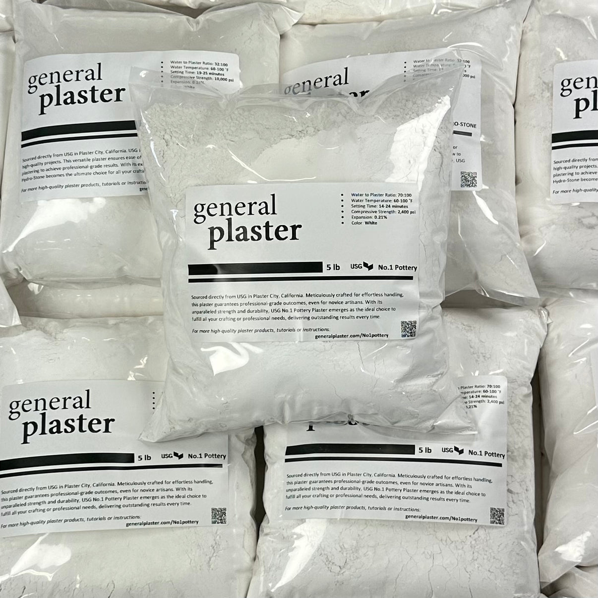 USG No.1 Pottery Plaster | General Plaster - Shipping Canada & USA